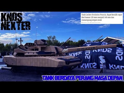 Berkaliber 140 mm, Tank Leclerc Evolution Asal Prancis Muncul Sebagai ...