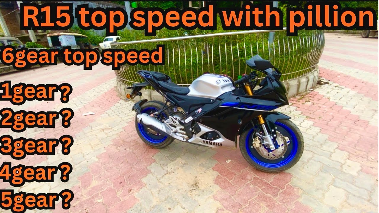 R15M Top speed with pillion 1to6 gear top speed 😱 - YouTube