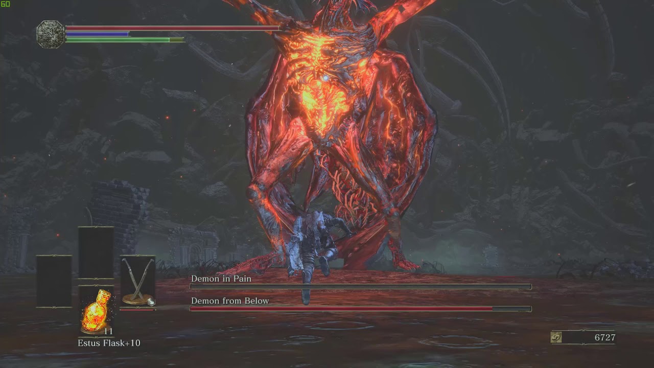 Dark Souls 3 - Demon in Pain & Demon From Below / Demon Prince - YouTube