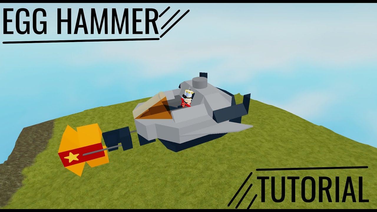 Roblox Plane Crazy Egg Hammer Tutorial - YouTube