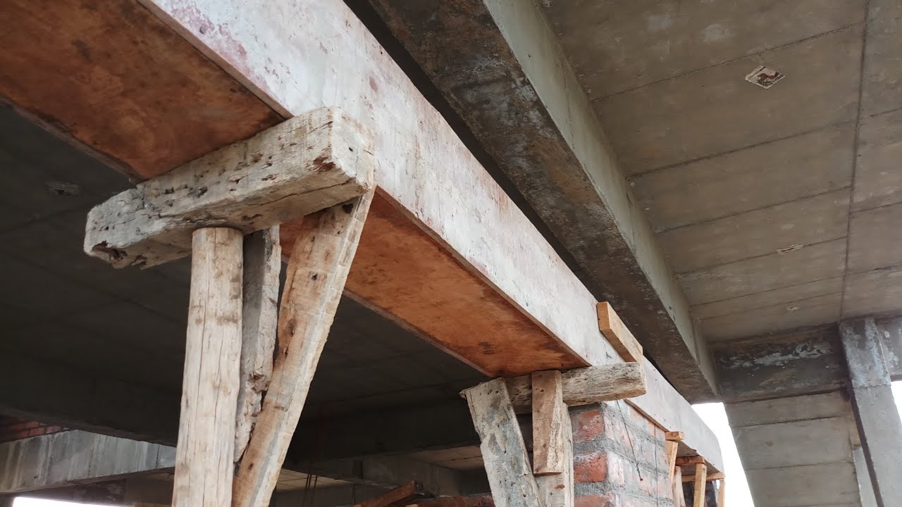 Rod details for Lintel and chajja for framed structure - YouTube