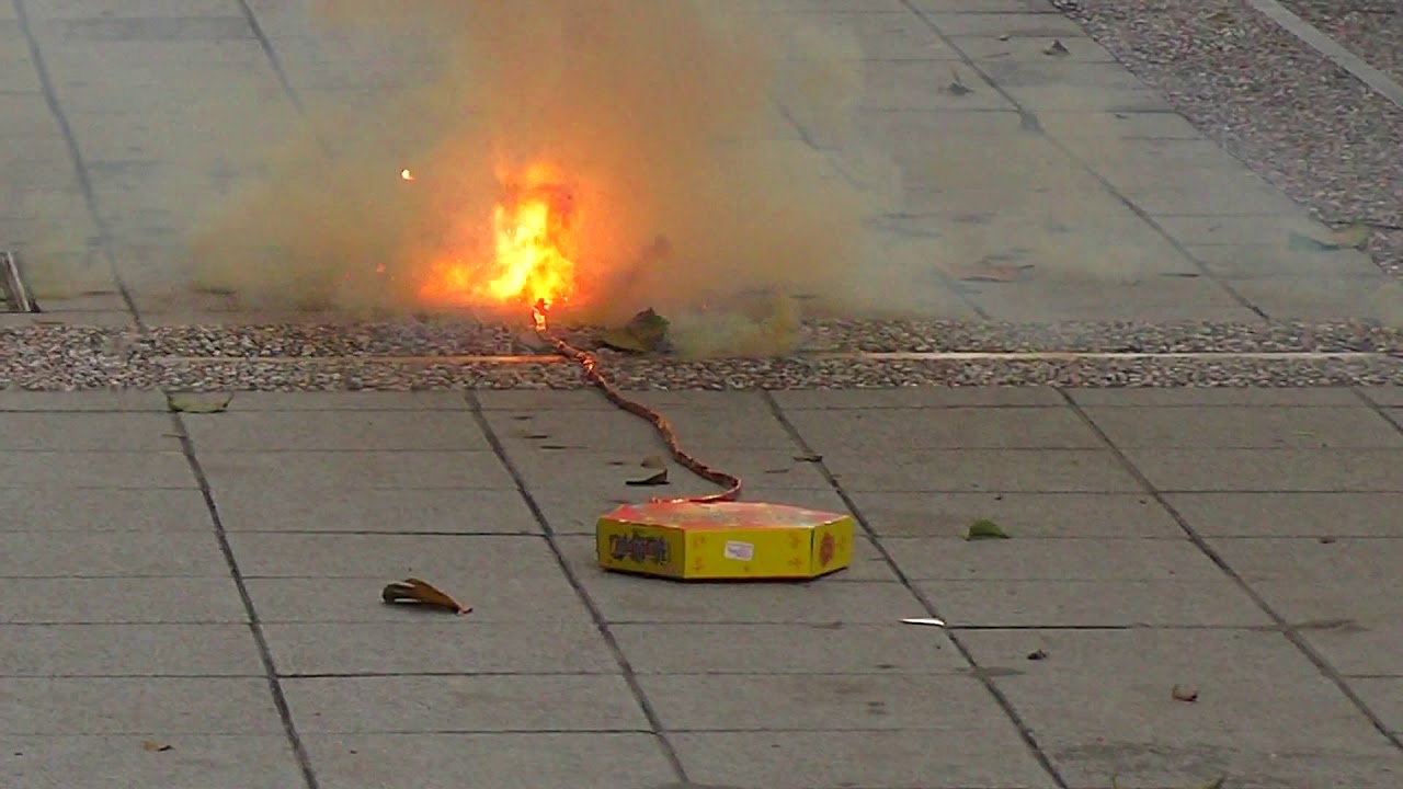 Chinese Firecrackers 100 FPS Slow Motion - YouTube