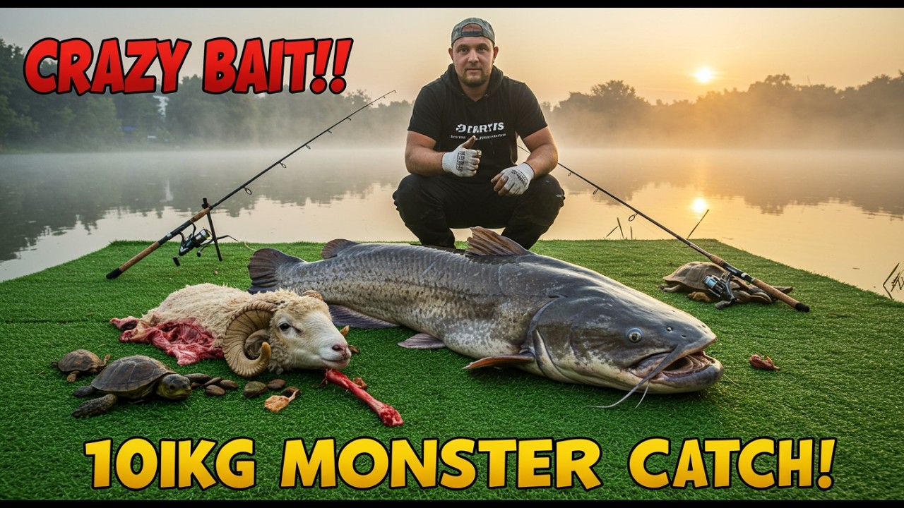 100KG MONSTER Fish Caught with INSANE Bait!! - YouTube