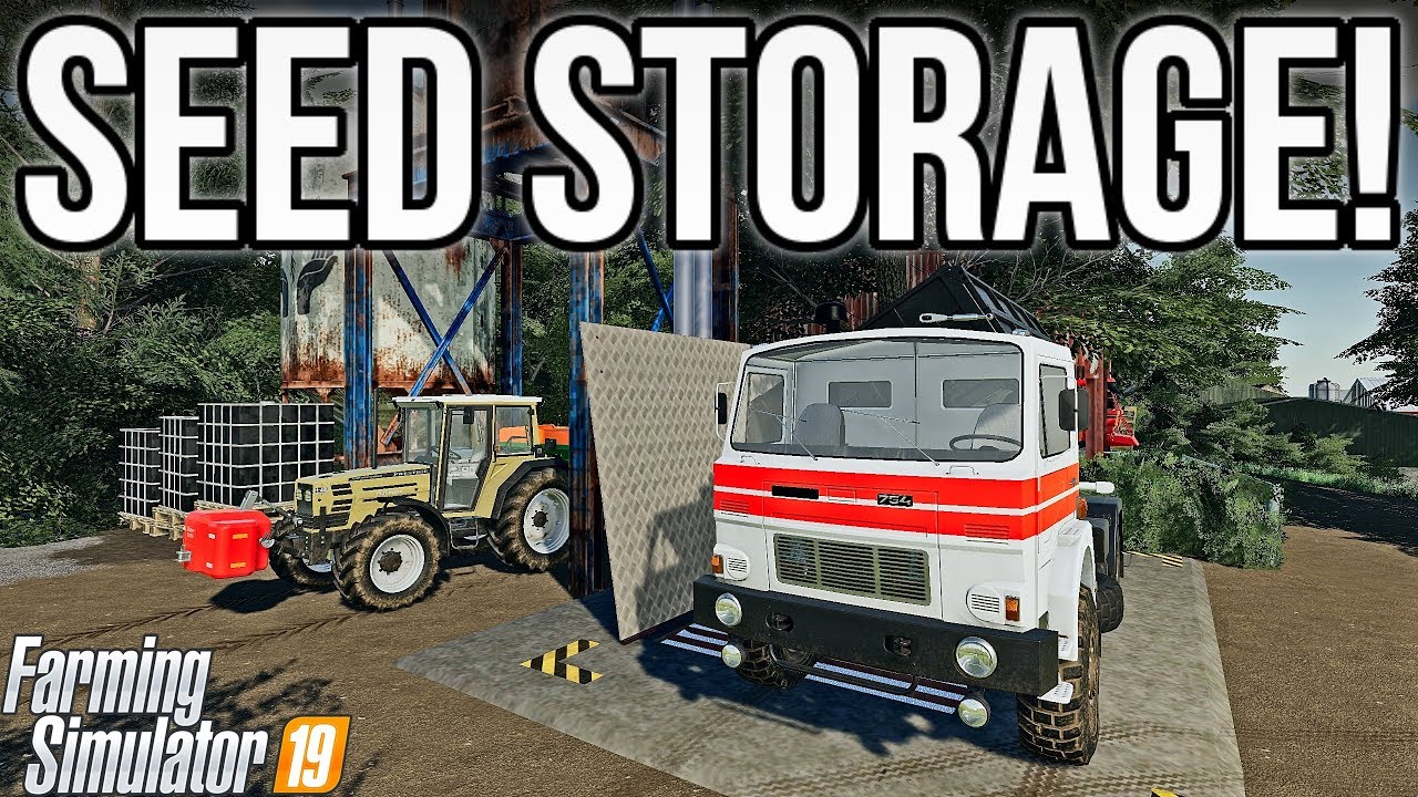 EASY SEED STORAGE! | Farming Simulator 19 - YouTube