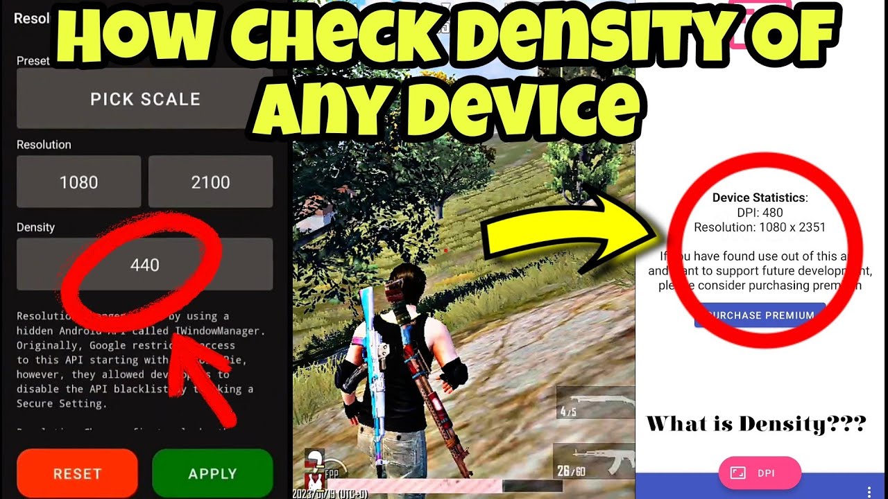 How To Check Density Any Device | How I Get Permanent iPad View 🔥Any ...