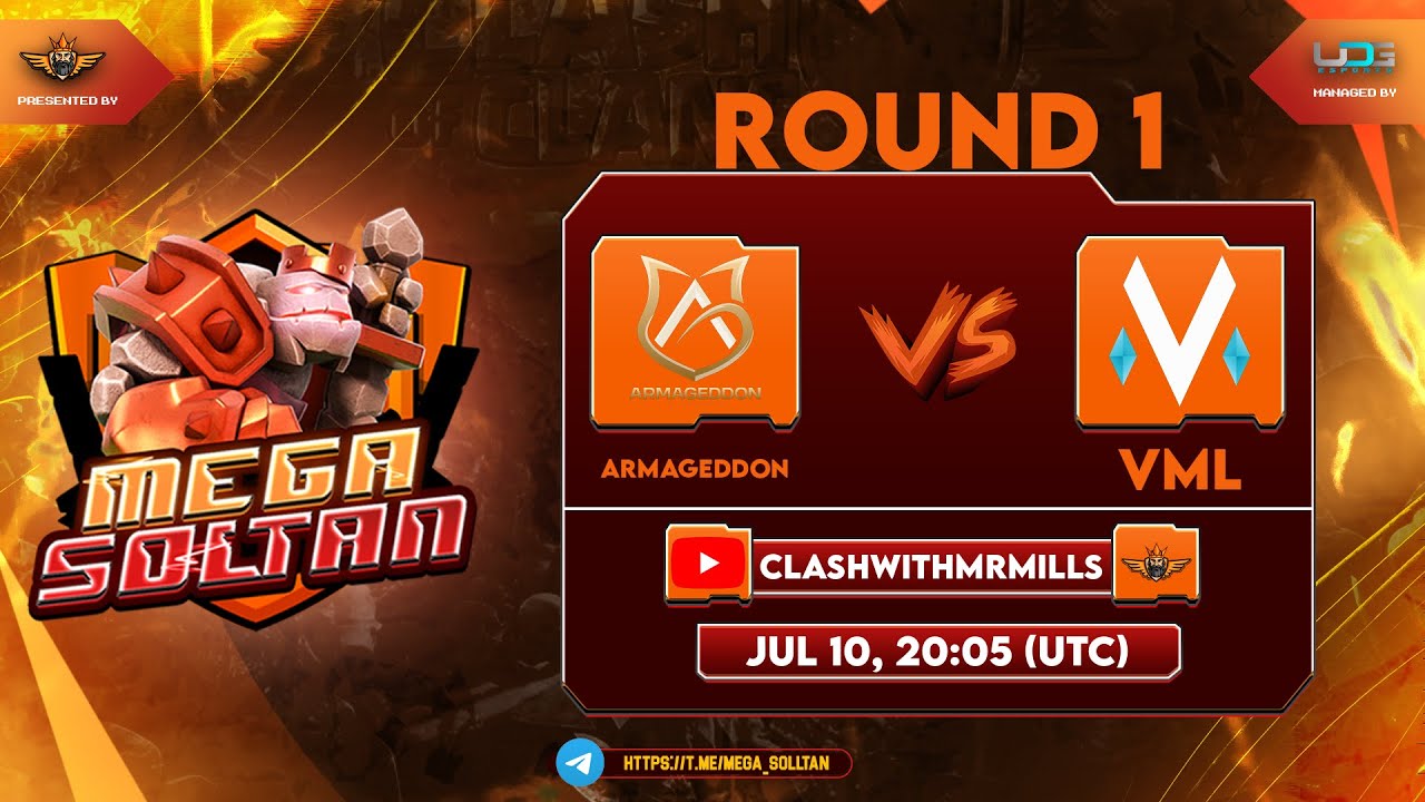 مسابقات کلش اف کلنز تاون هال 16 Armageddon 🆚 vml - YouTube