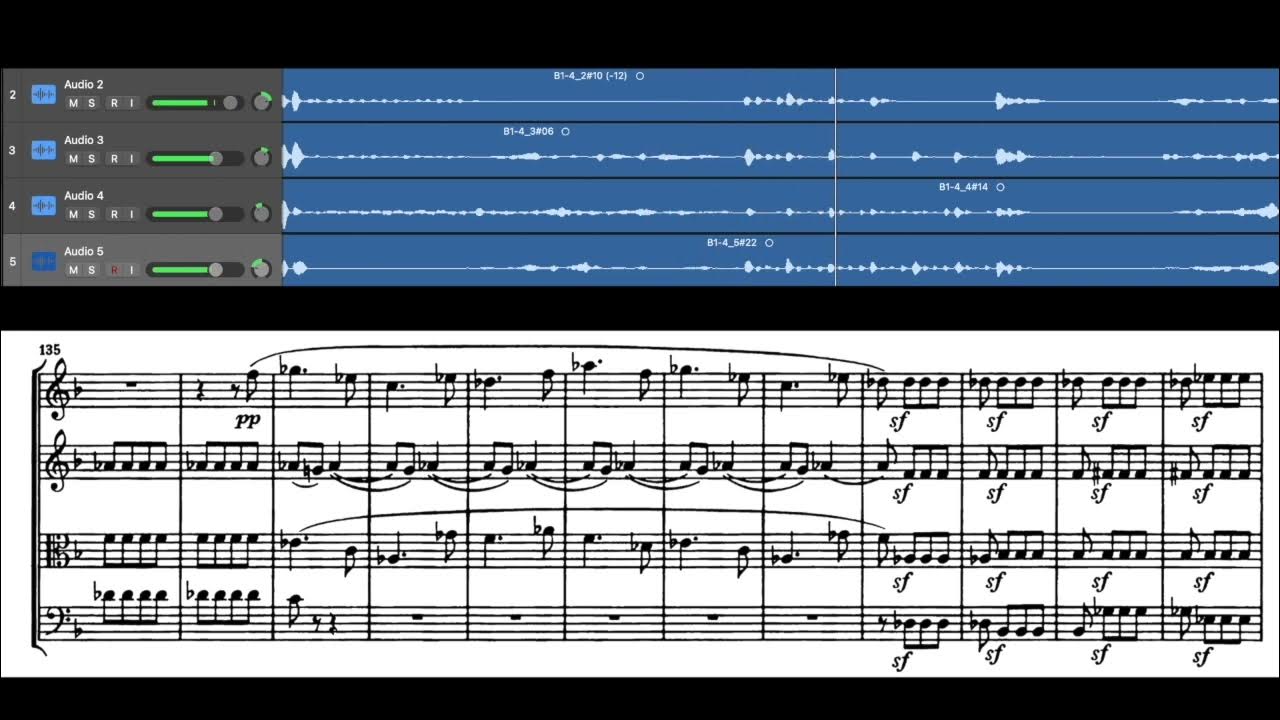 Beethoven - String Quartet No. 1 - 4th Movement - YouTube