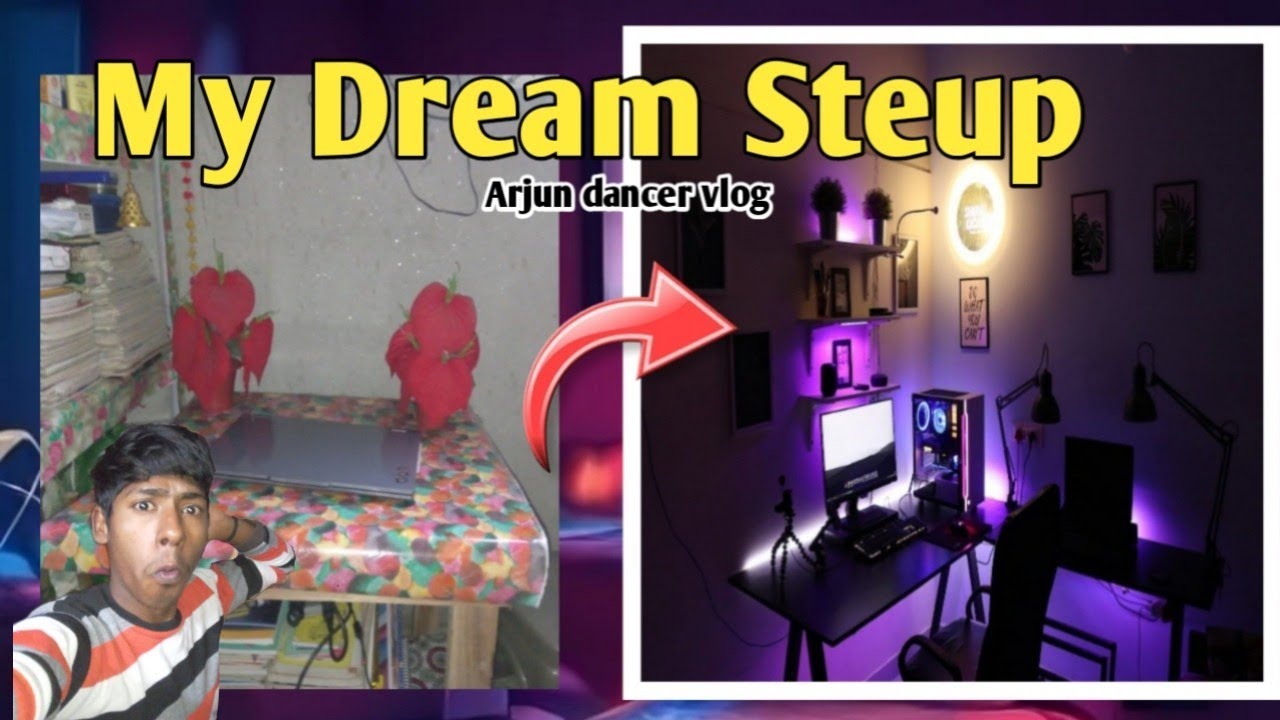 My Dream Steup || Arjun dancer vlog || Daily vlog 8 @souravjvlogs - YouTube