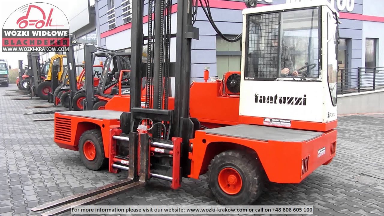 Side loader Fantuzzi SF30U 2000 BD 4108B - YouTube
