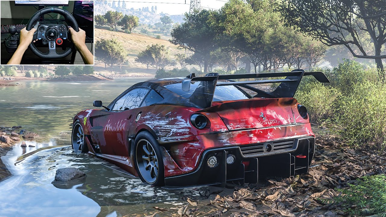 Rebuilding Ferrari 599XX Evolution- Forza Horizon 5 | Logitech G29 ...