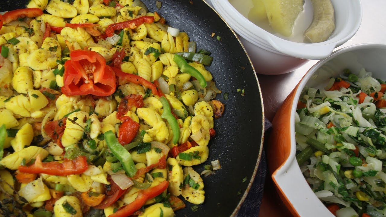 How To Cook Up Ackee & Food |''Vegan'' Jamaican Style - YouTube