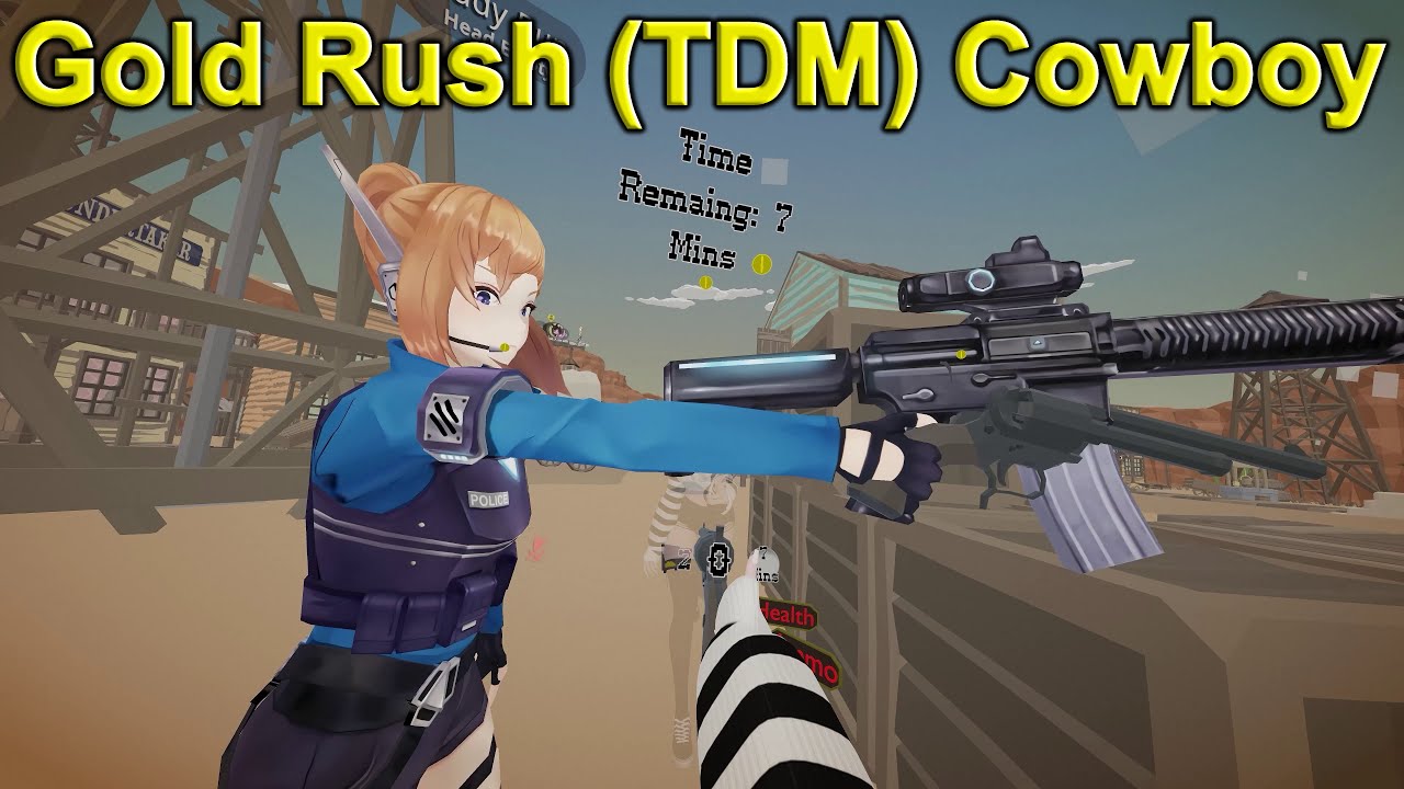 VRChat Gold Rush (TDM) - 4K60 - YouTube