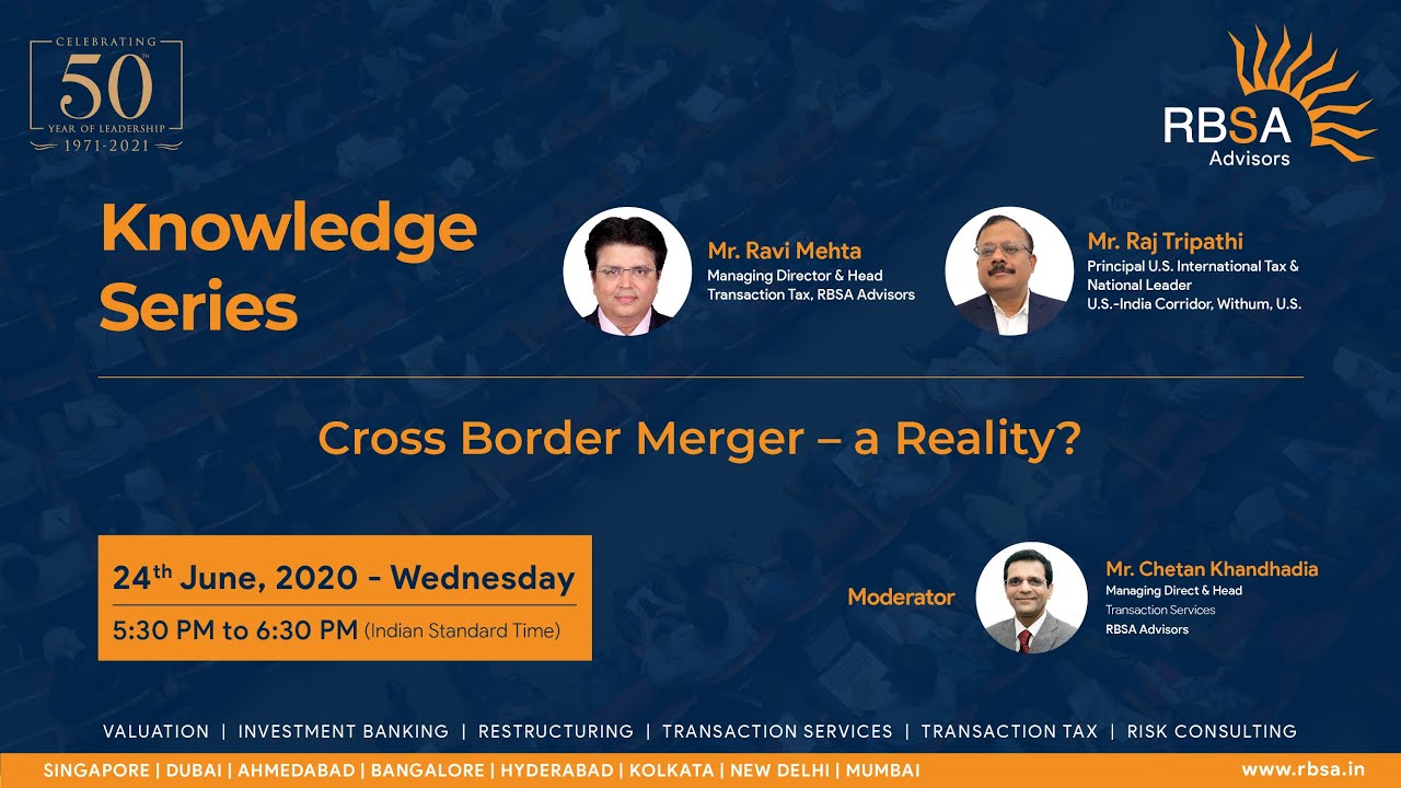 Knowledge Series: Cross Border Mergers - A Reality - YouTube