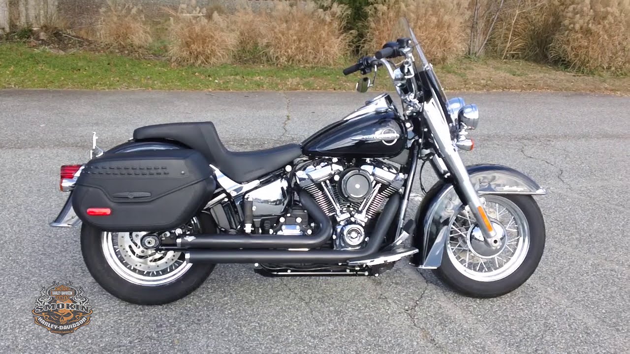 Smokin' H-D 2020 HARLEY-DAVIDSON SOFTAIL HERITAGE CLASSIC FLHC - YouTube