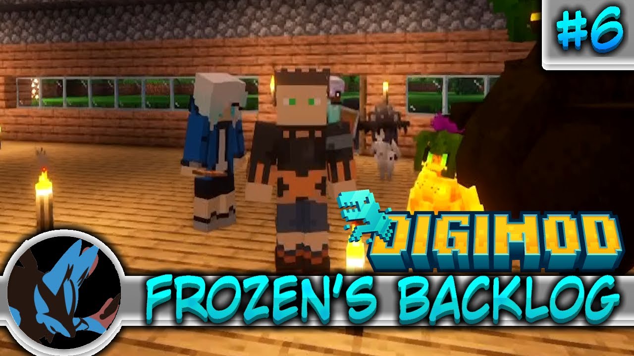 Digimod - Digimon Minecraft Part 6: Digital Waifus - YouTube