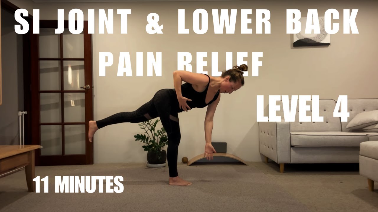 SI Joint & Back Pain Relief Level 4 - Standing Dynamic Deep Front Line ...