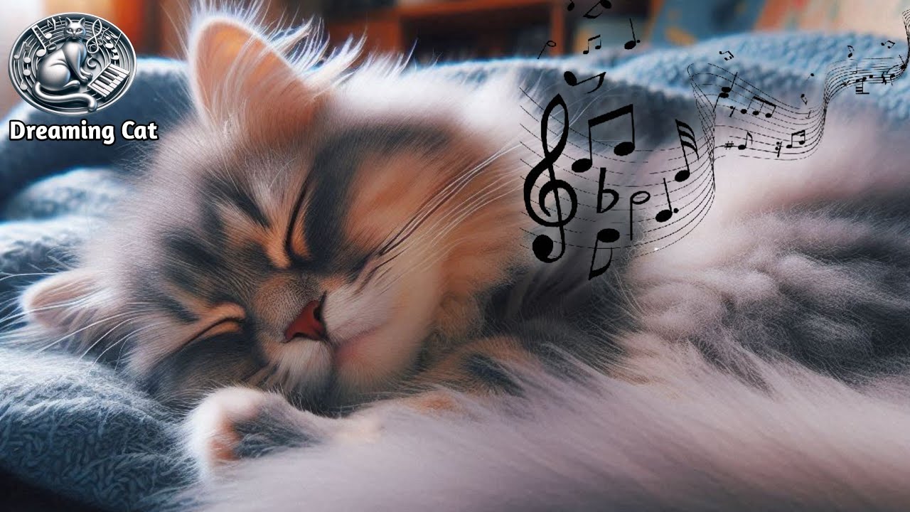 Calming Music for Cats - Peaceful Piano Music with Cat Purring Sounds ...