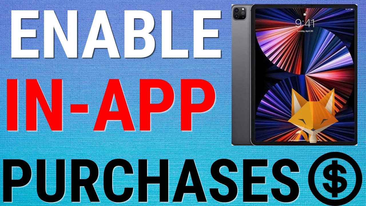 How To Enable In-App Purchases On iPhone & iPad - YouTube