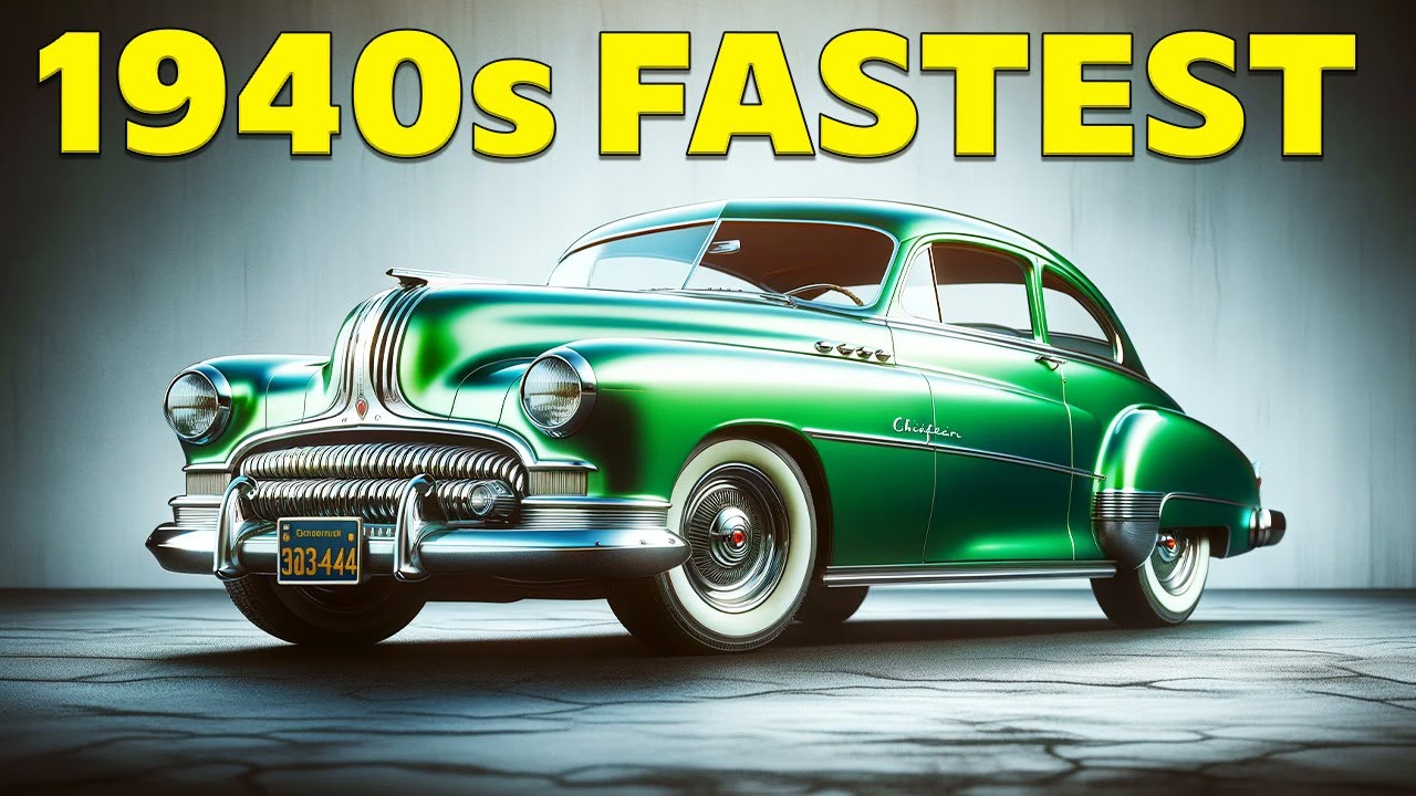 The Top 10 Muscle Cars of the 1940s! - YouTube