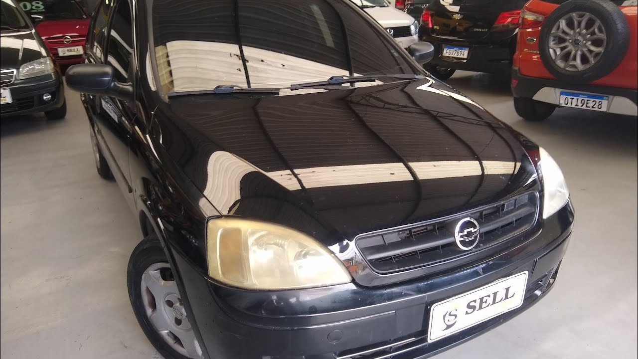 Chevrolet - Corsa 1.0 Hatch Maxx 2006 Flex Completo - YouTube