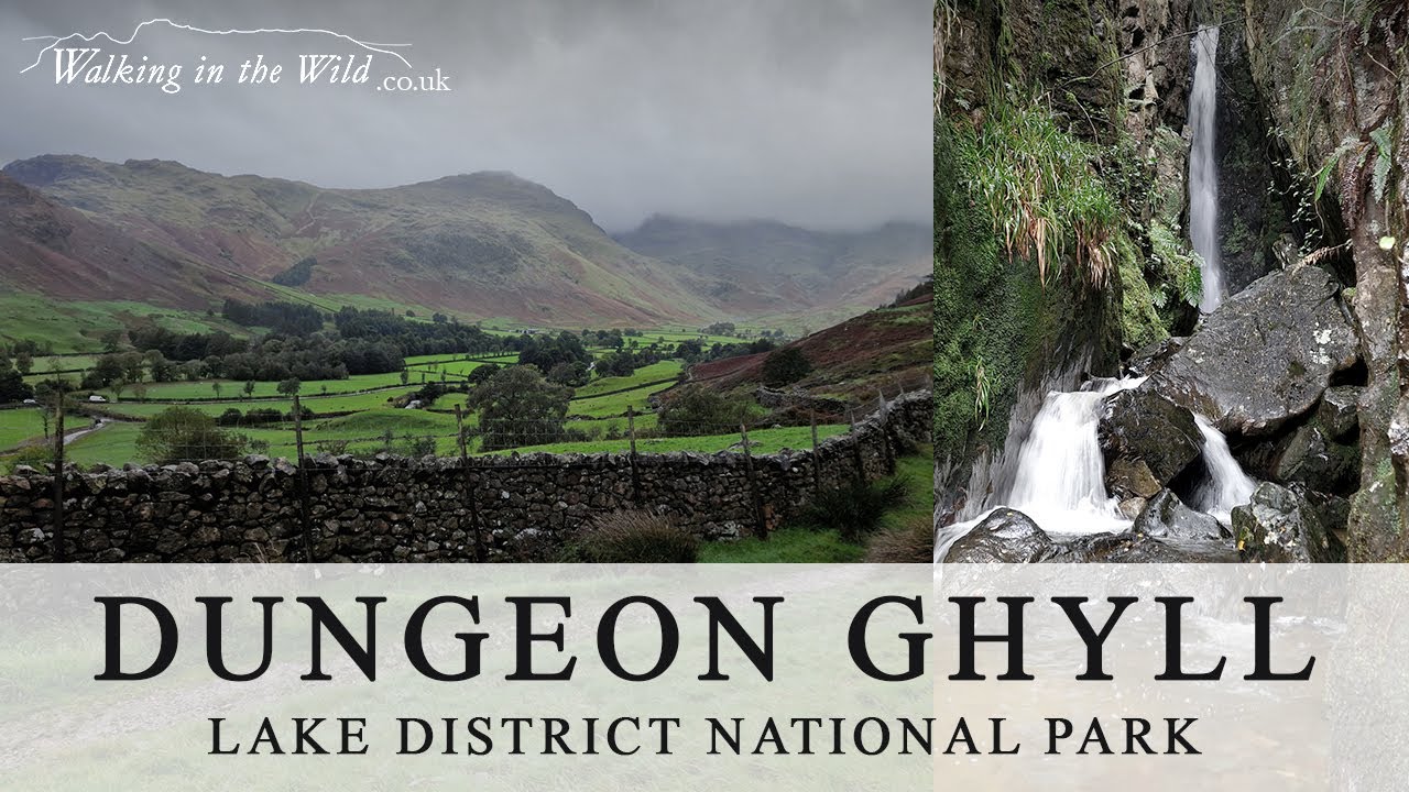 Lake District Walks: Dungeon Ghyll Force - YouTube