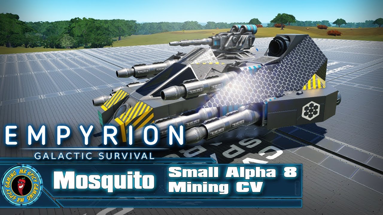 Mosquito Small Alpha 8 Mining CV by Rustimus - Empyrion: Galactic ...