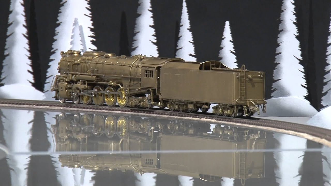 061496-HO Brass Model Train - OMI Overland C&O Chesapeake & Ohio 4-8-4 ...
