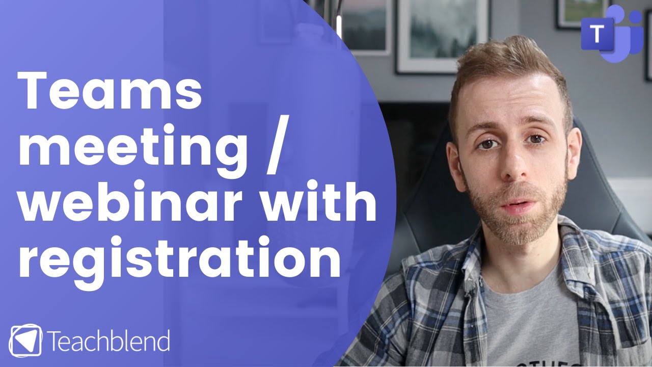 Create Microsoft Teams Meeting with Registration - YouTube