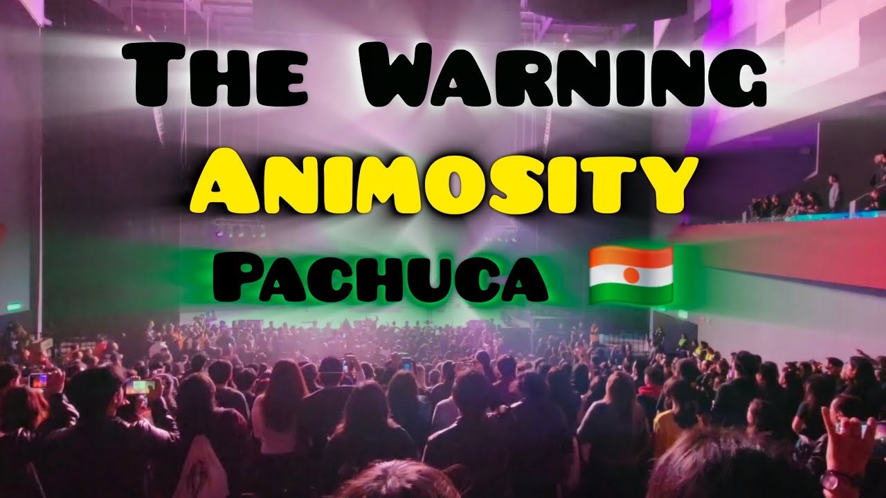 THE WARNING - ANIMOSITY - PACHUCA 🇳🇪 - 11/10/23 #livemusic #animosity # ...