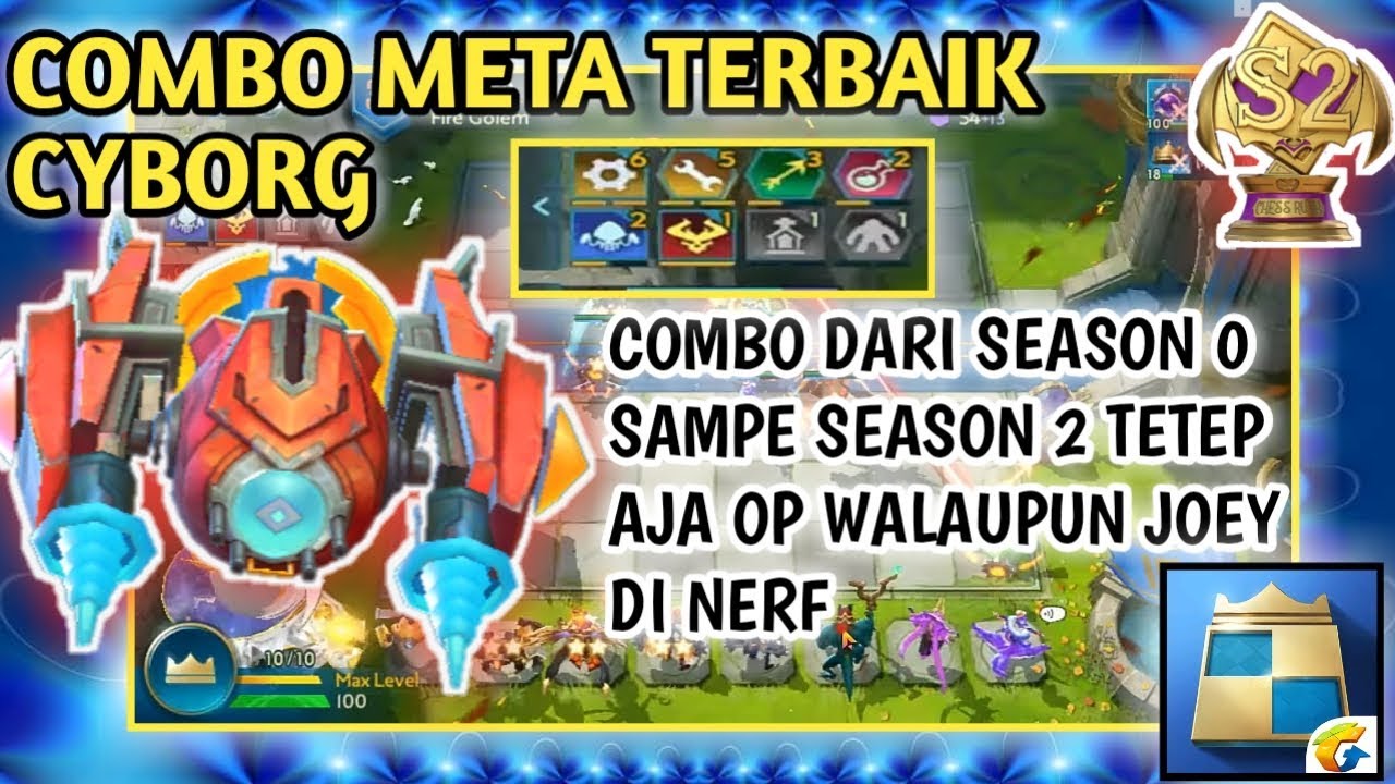 COMBO META TERBAIK CYBORG WARLOCK DAN STRATEGY - CHESS RUSH INDONESIA ...