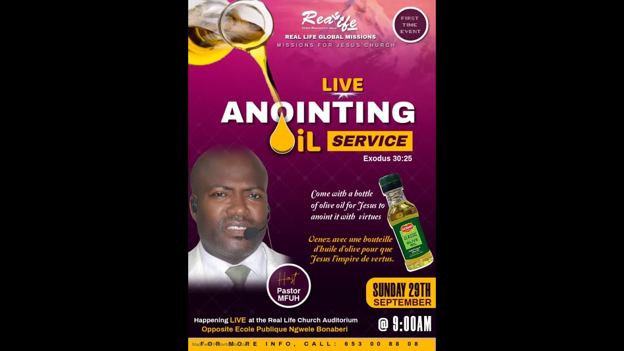 ANOINTING OIL SERVICE . - YouTube
