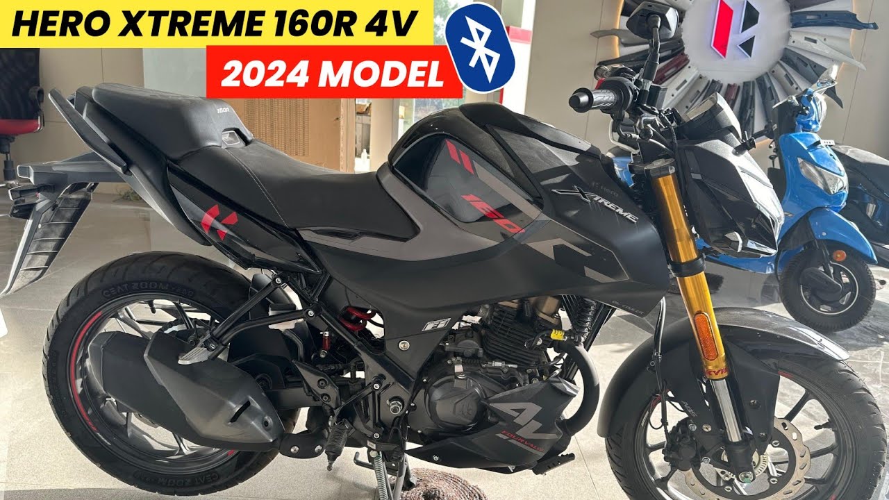 2024 Model Hero Xtreme 160R 4V All Black Detailed Review 💥| Best 160cc ...