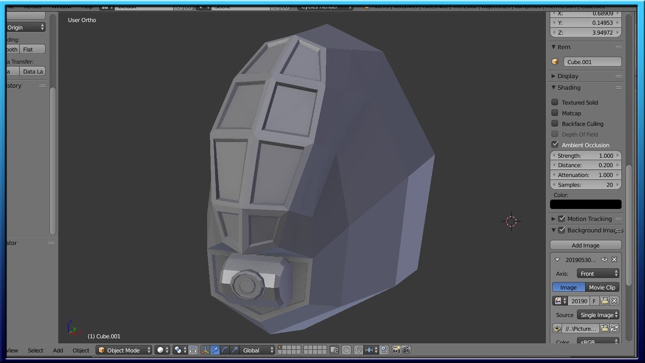 Mecha Model Part 1 Cockpit Torso - YouTube