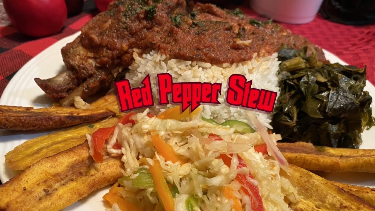 Red Pepper Stew Inspired by SiSiYemmieTV - YouTube