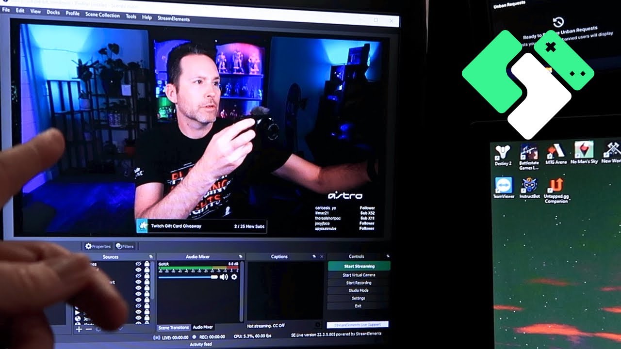 Behind The Scenes of My Live Streams | Clintus.tv - YouTube