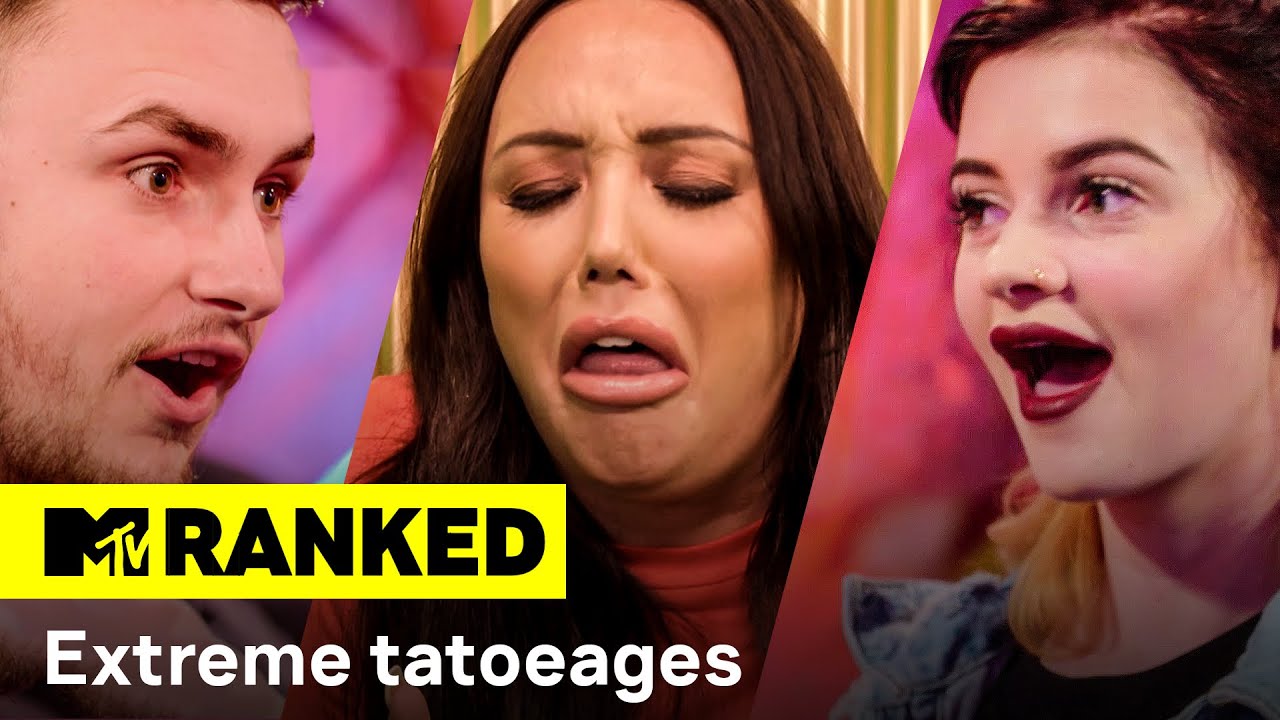Top 3 MEEST EXTREME TATOEAGES | MTV Ranked: Just Tattoo Of Us UK - YouTube