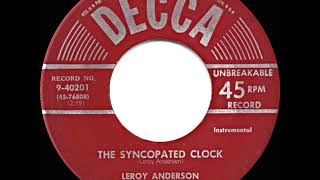 1951 HITS ARCHIVE: The Syncopated Clock - Leroy Anderson Akkorde - Chordify