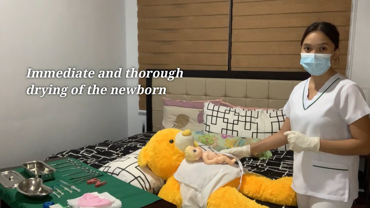 Immediate Newborn Care | Return Demonstration - YouTube