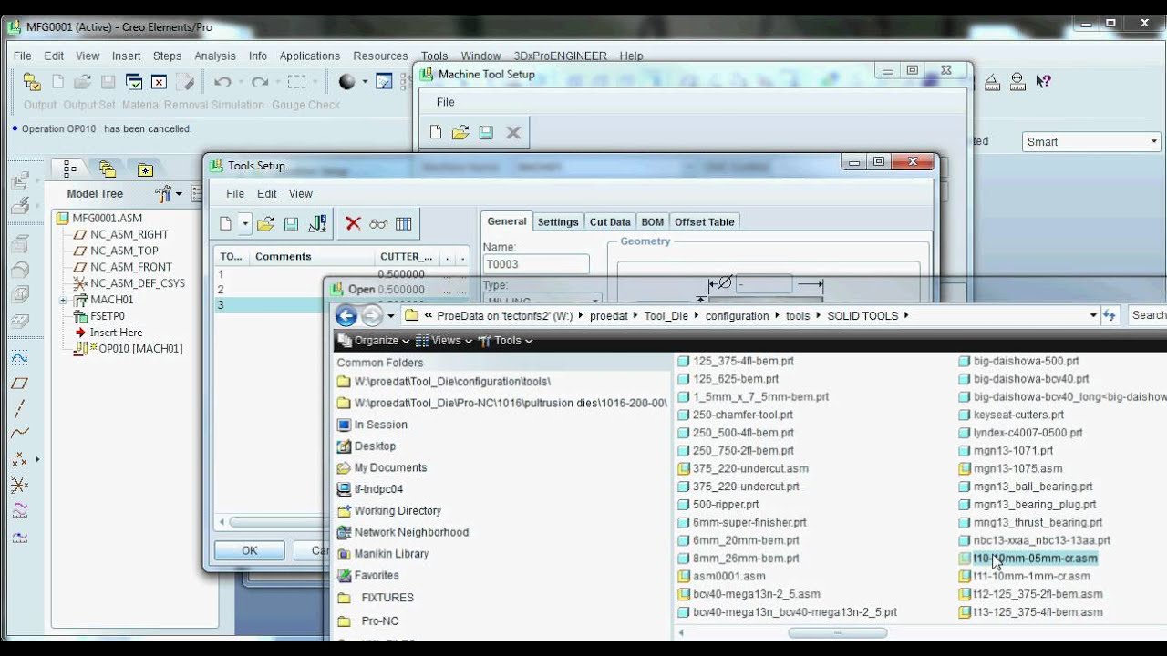 machine setup.avi - YouTube