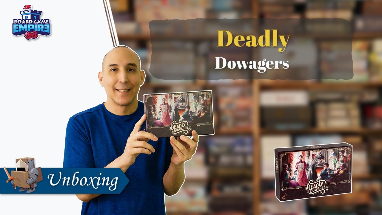 Deadly Dowagers Unboxing - YouTube