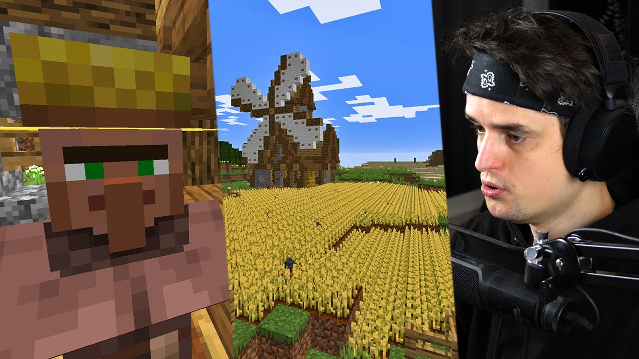 Een man helpen op zijn goede oude dag in Minecraft 1.15 - YouTube