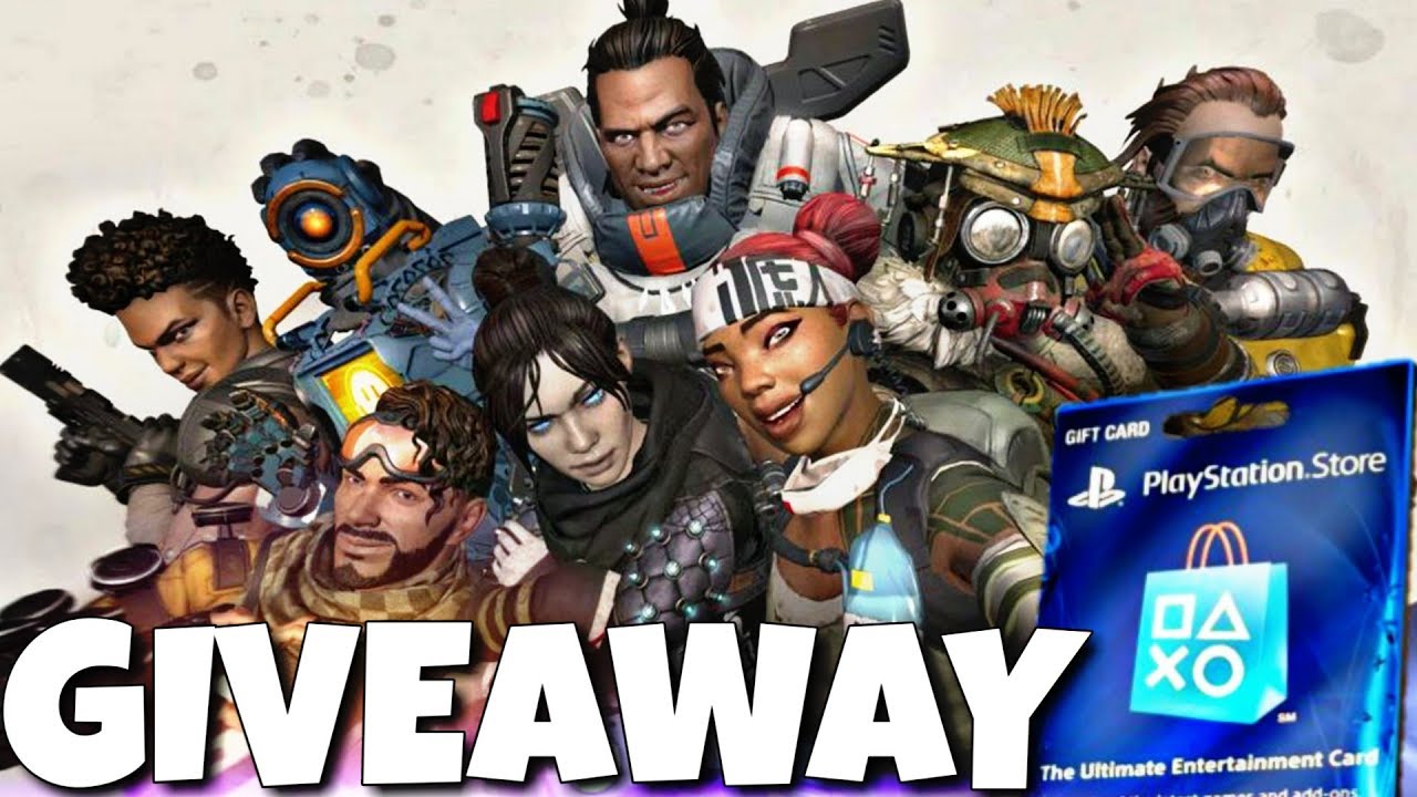 Playstation Gift Card GIVEAWAY [Apex Legends] Free Apex Coins! - YouTube
