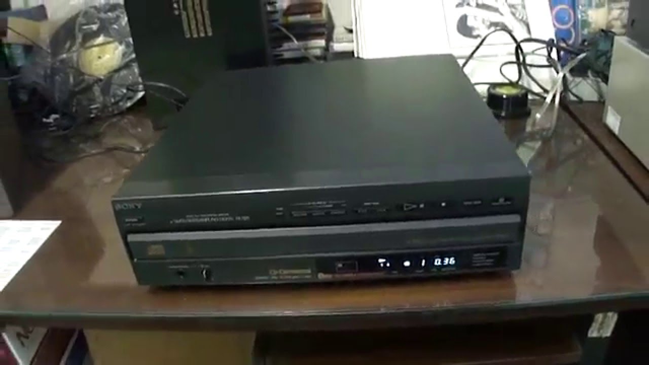 O Rei do Som - Cd Player Sony CDP-C502M - YouTube