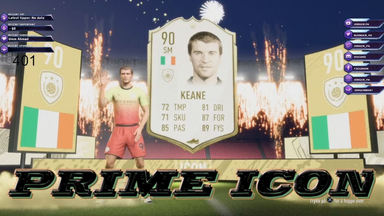 I Got My First Prime Icon on FIFA 20!! PRIME ROY KEANE - FIFA 20 ICON ...