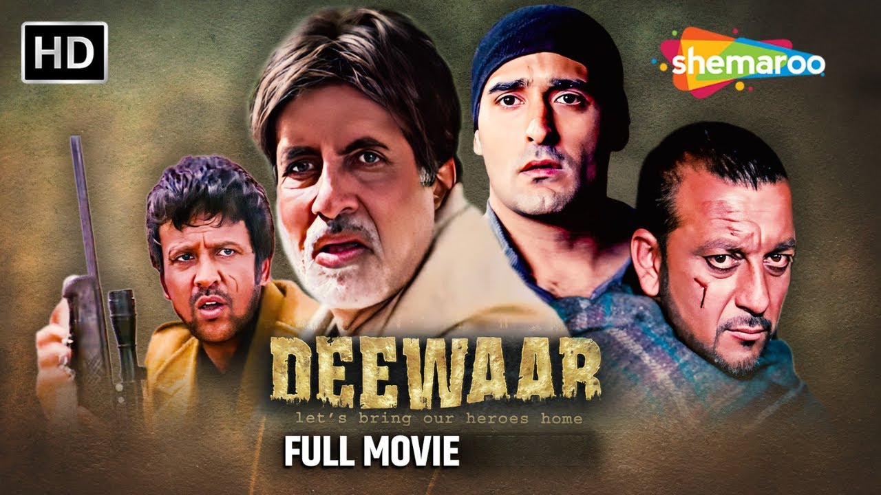 दीवार (Deewar) Full Action HD Movie | AMITABH BACHCHAN, SANJAY DUTT ...