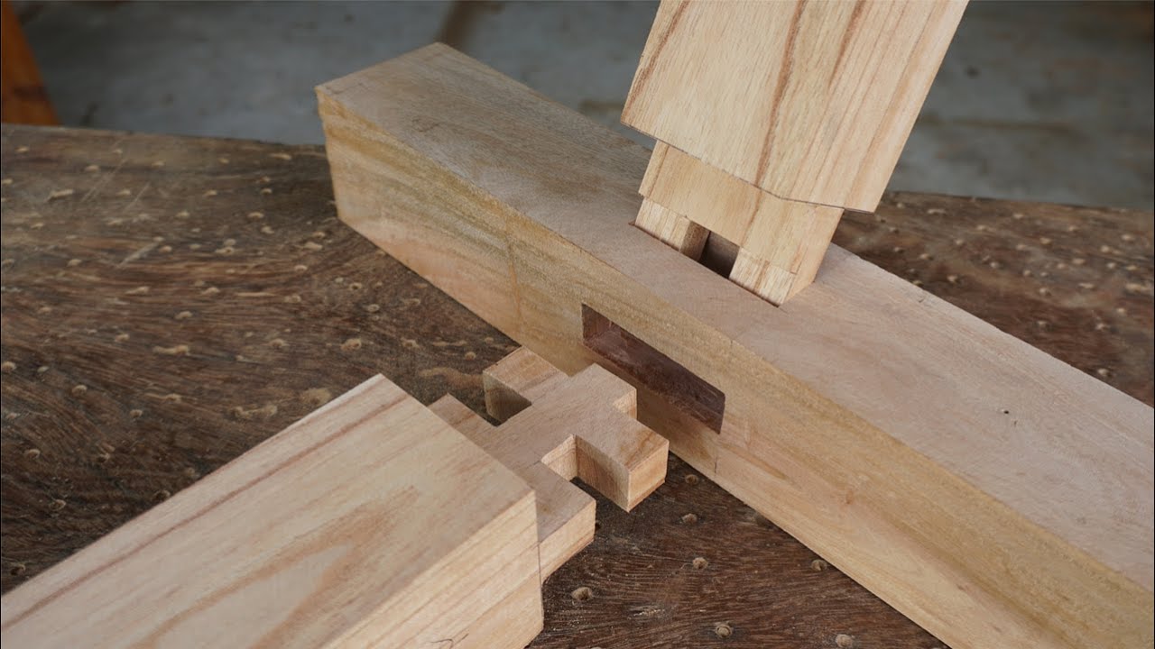 Extreme Special Traditional Hidden Lock Japanese Joints, How to Connect ...