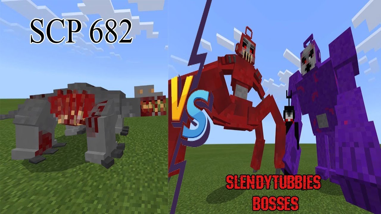 SCP 682 VS SLENDYTUBBIES BOSS SURVIVAL!!!! (Minecraft) - YouTube