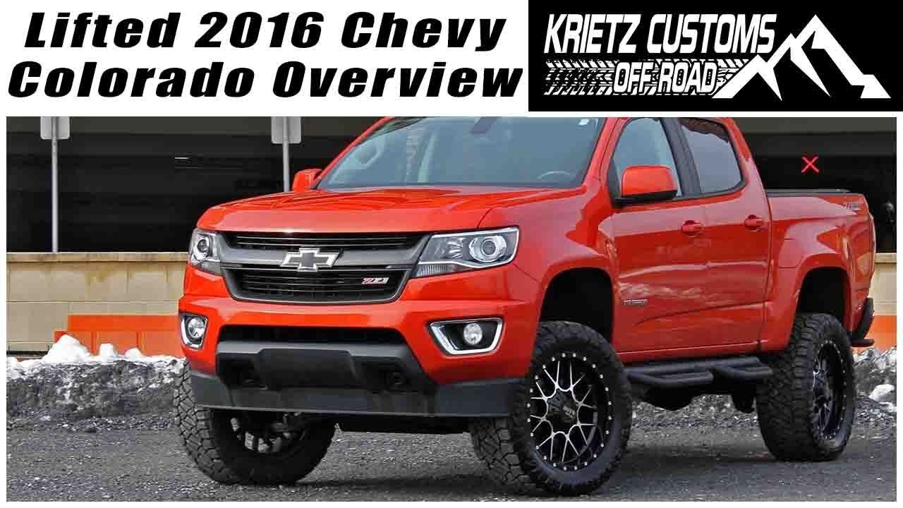 2016 Chevrolet Colorado 4D Crew Cab Z71│ Krietz Customs - YouTube