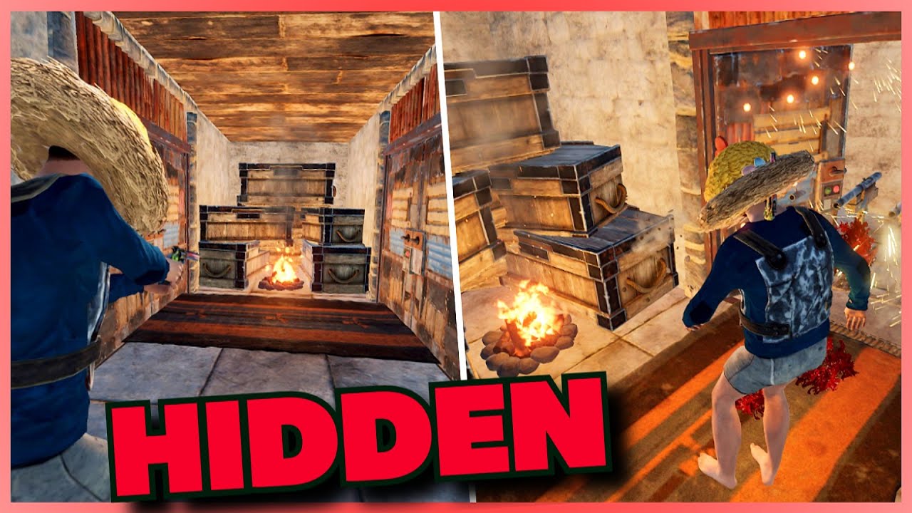 5 Methods to Hide Pressure Pads - RUST - YouTube