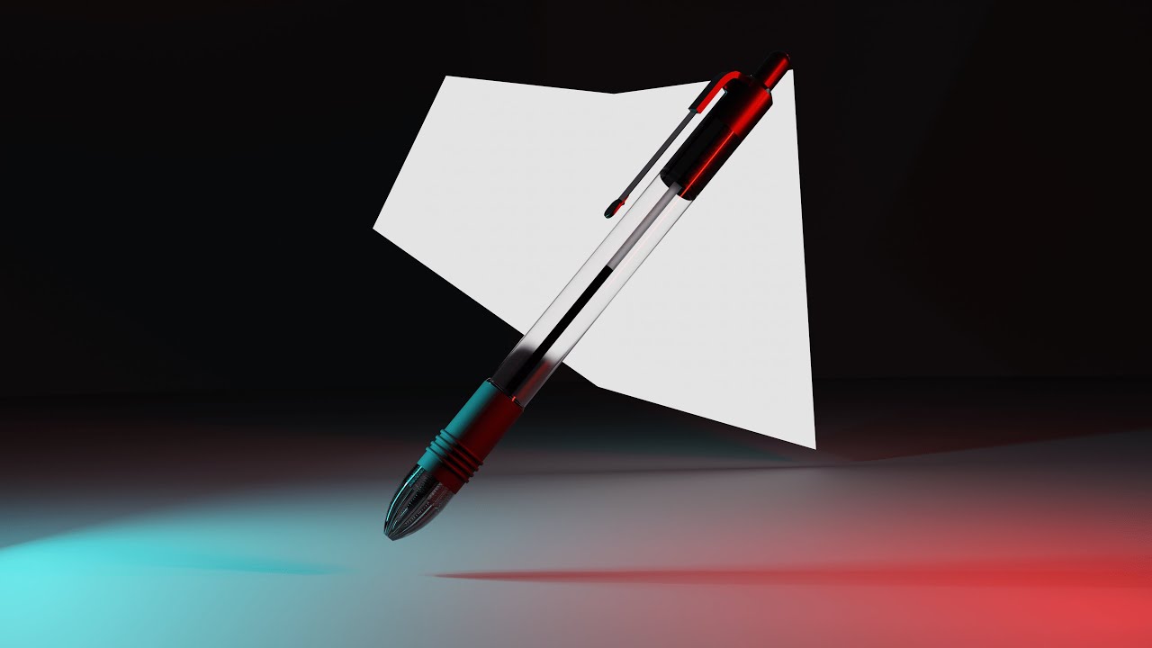 Making a Pen in Blender - YouTube